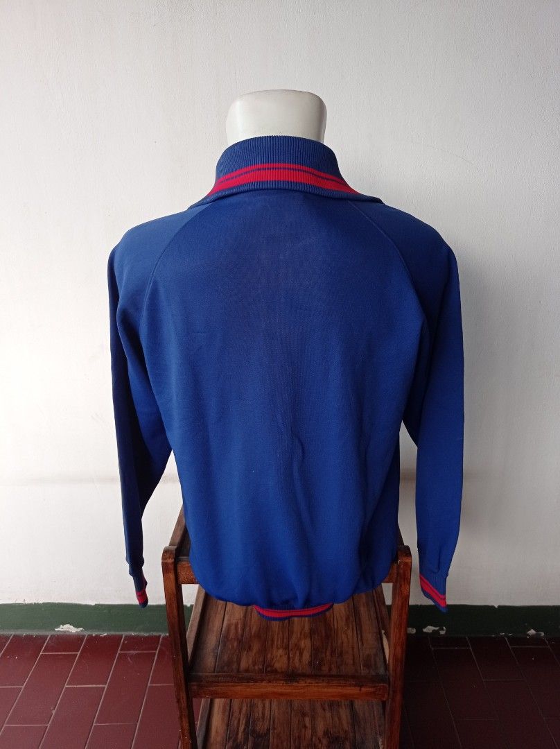 Jaket Vintage 70'5-80's ASICS Onitsuka Tiger Tracktop Jacket, Fesyen Pria, Pakaian , Baju Luaran ...