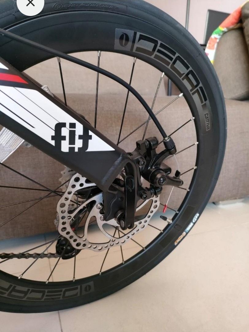 JAVA FIT 18S 451 RIM SE EDITION 22 INCH FOLDING BICYCLE LIGHT WEIGHT ...