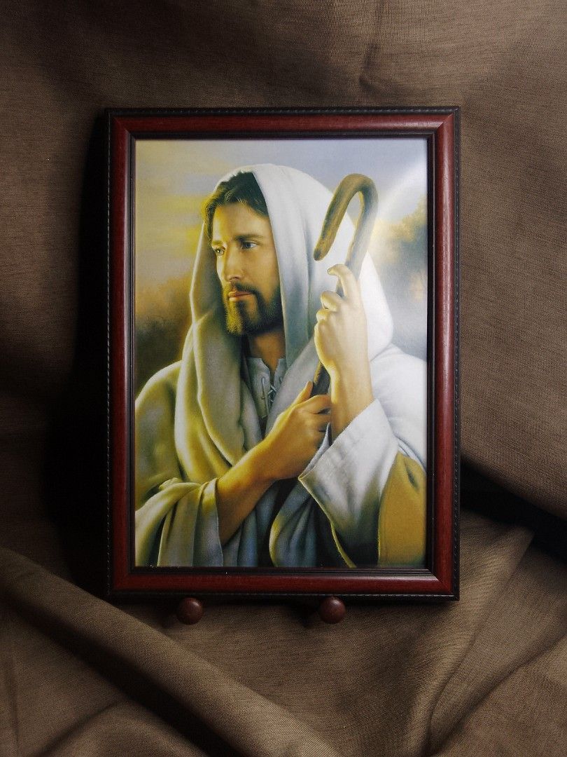 Jesus of Nazareth wall display photo frame, Furniture & Home Living ...