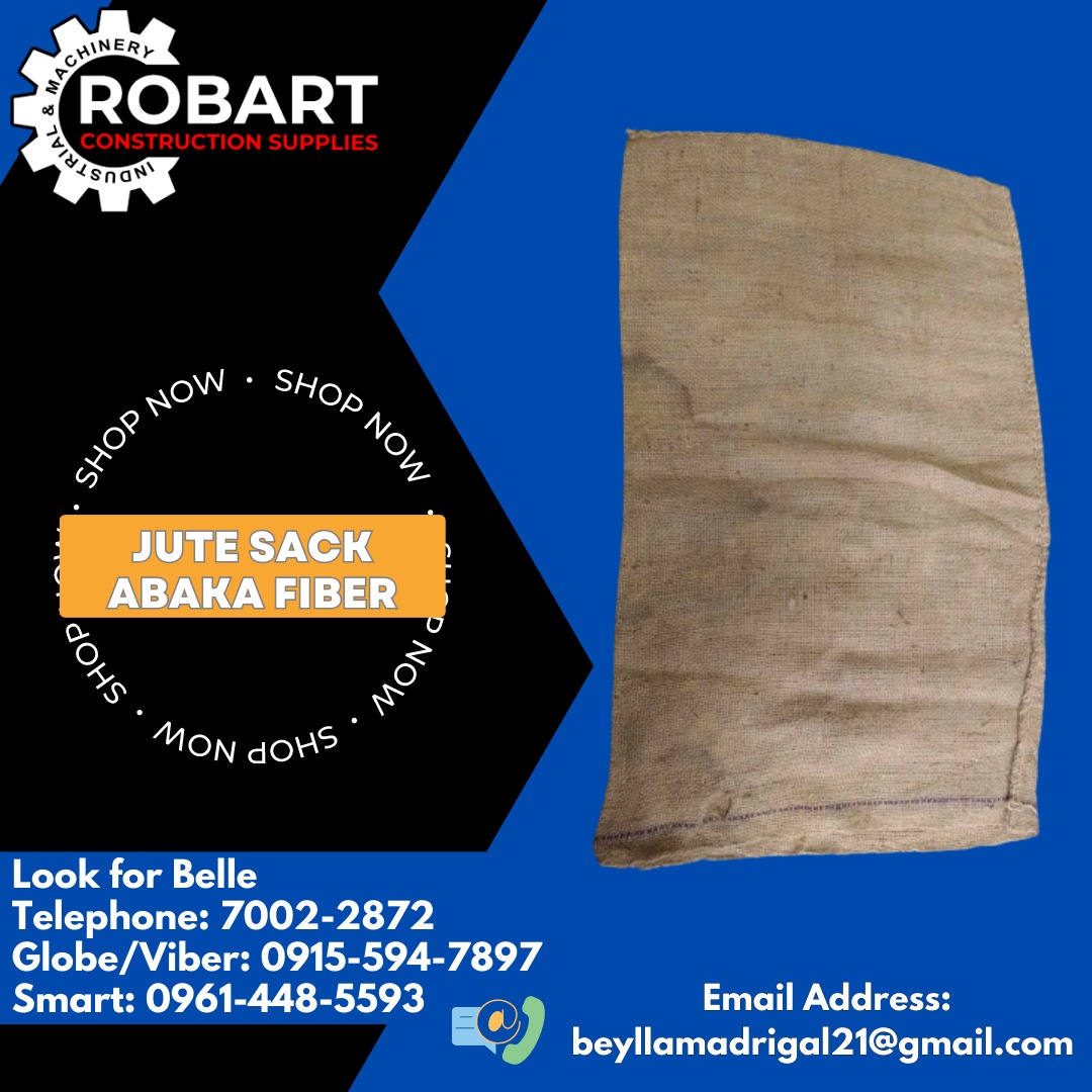 Jute Sack Abaka Fiber, Commercial & Industrial, Construction Tools & Equipment on Carousell