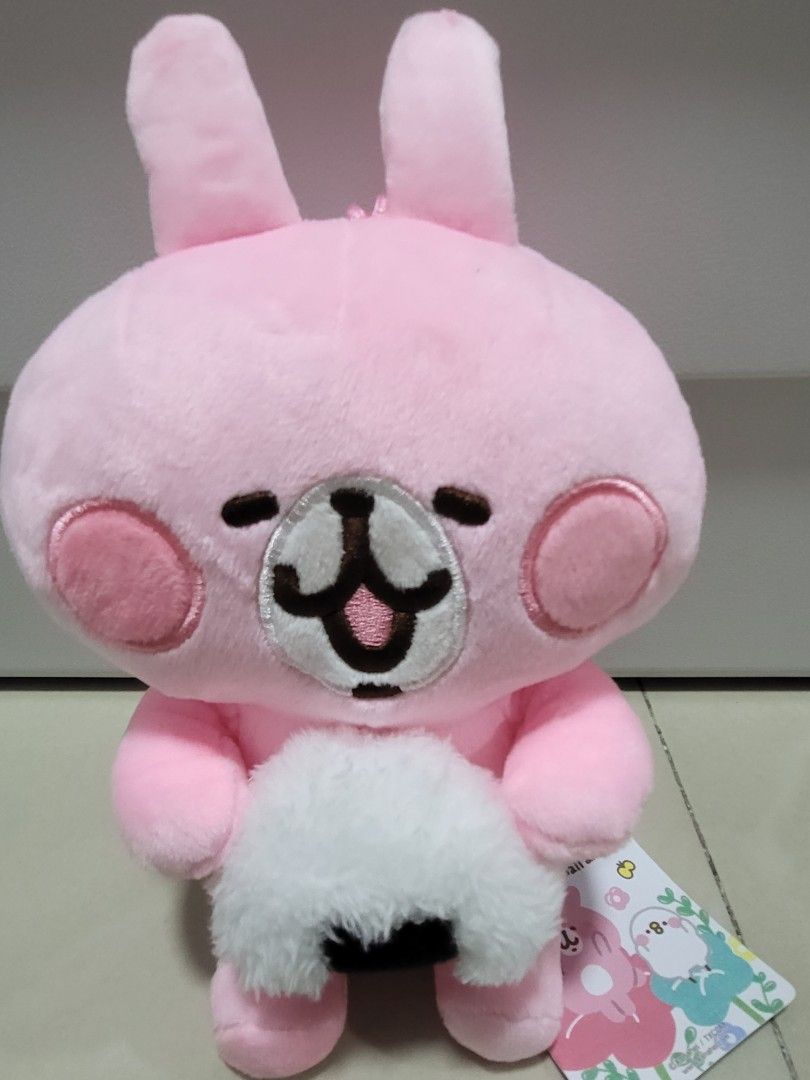 Kanahei small animal - Pink Plushy Bunny, Hobbies & Toys, Toys & Games ...