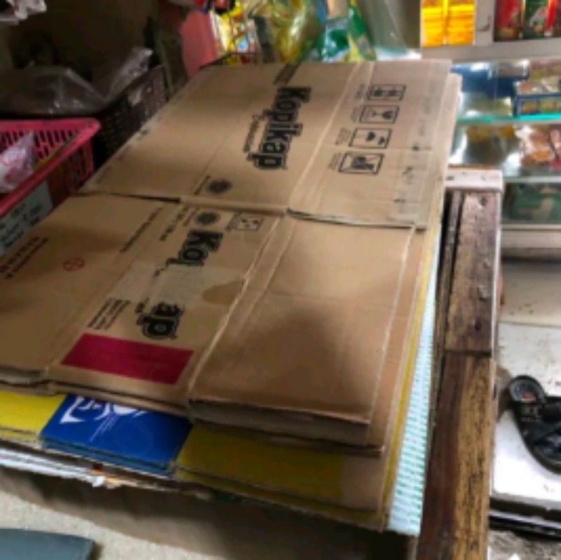 Kardus Tambahan Packing Karton Dus Pack Box Besar Kecil Tebal Acak ...