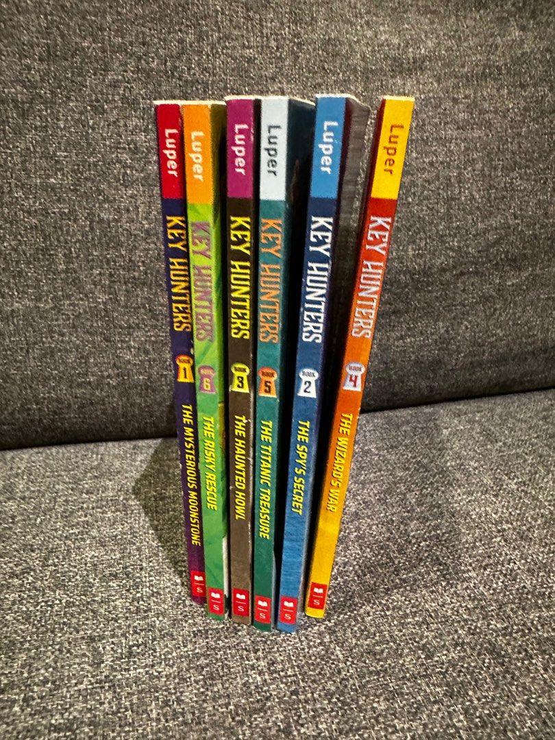 Key Hunters the wizard’s war the spy’s secret the titanic treasure the ...