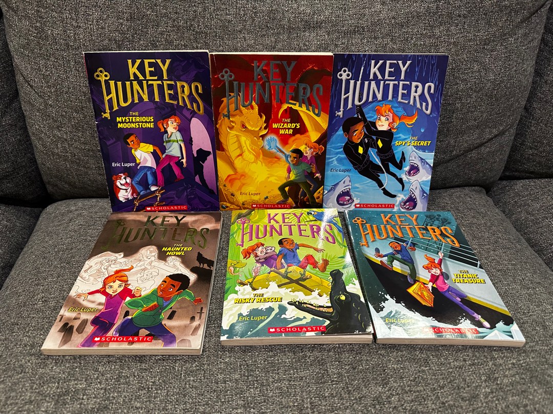 Key Hunters the wizard’s war the spy’s secret the titanic treasure the ...