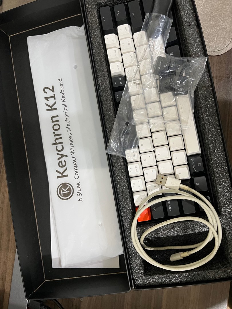 KEYCHRON K12 non backlight, Computers & Tech, Parts & Accessories, Computer Keyboard on Carousell