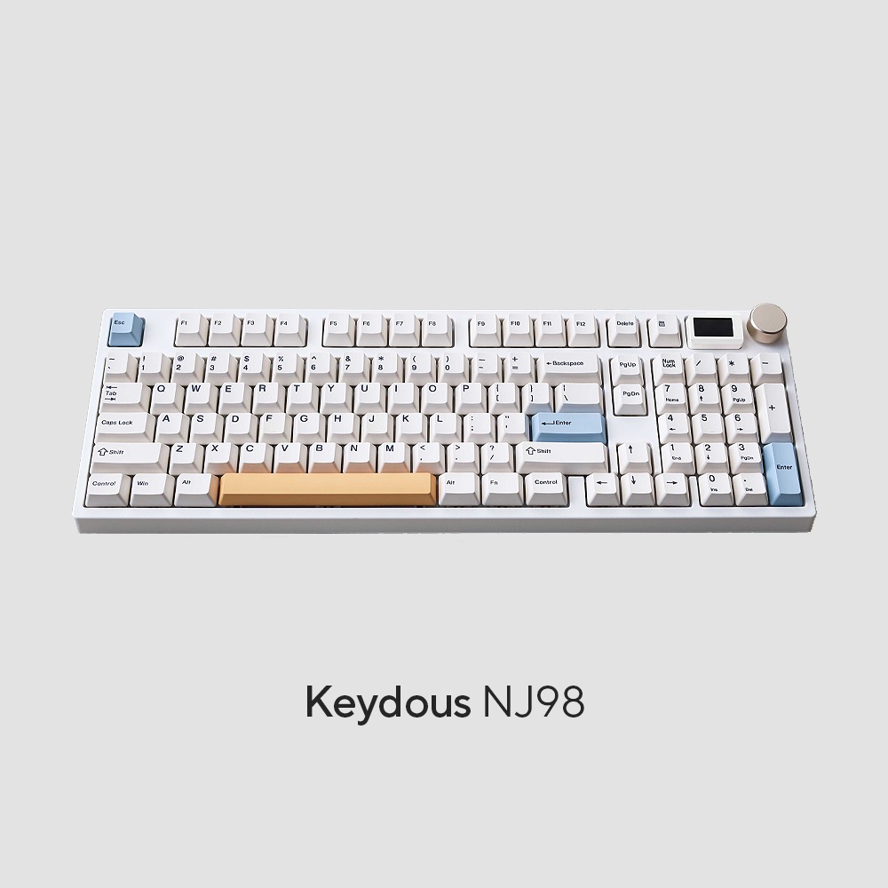 Keydous NJ98 Wireless Custom Mechanical Keyboard, Computers & Tech ...