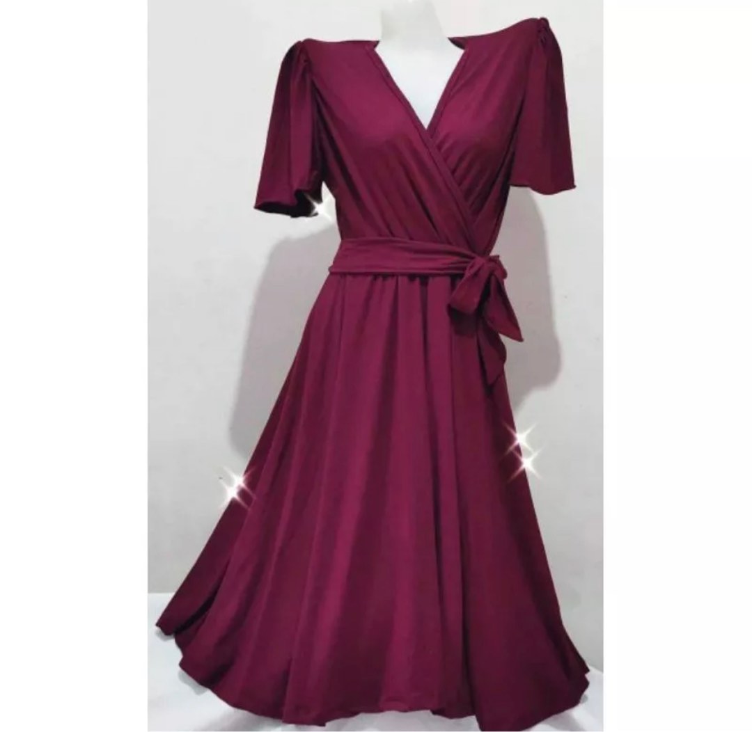 Kimono Overlap Dress, Women's Fashion, Dresses & Sets, Dresses on Carousell