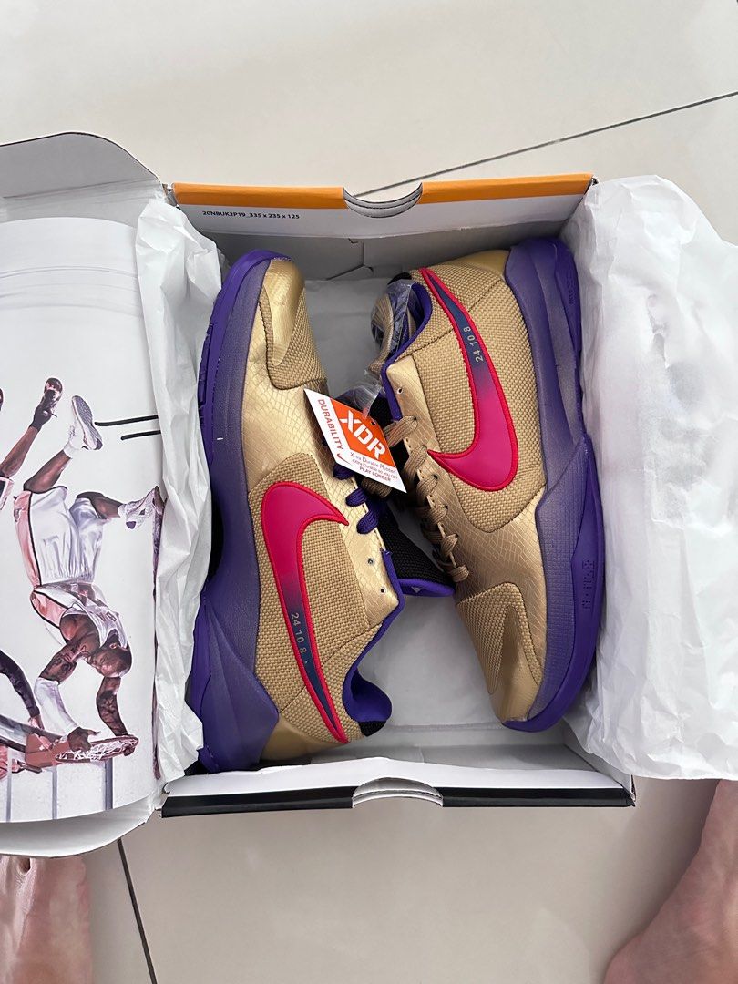 Kobe V Proto Hall of Famer, Men's Fashion, Footwear, Sneakers on Carousell