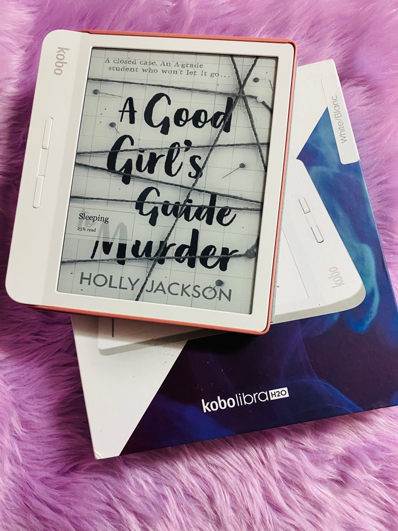 KOBO Libra H2O [w/ Original Kobo Sleepcover Case] on Carousell