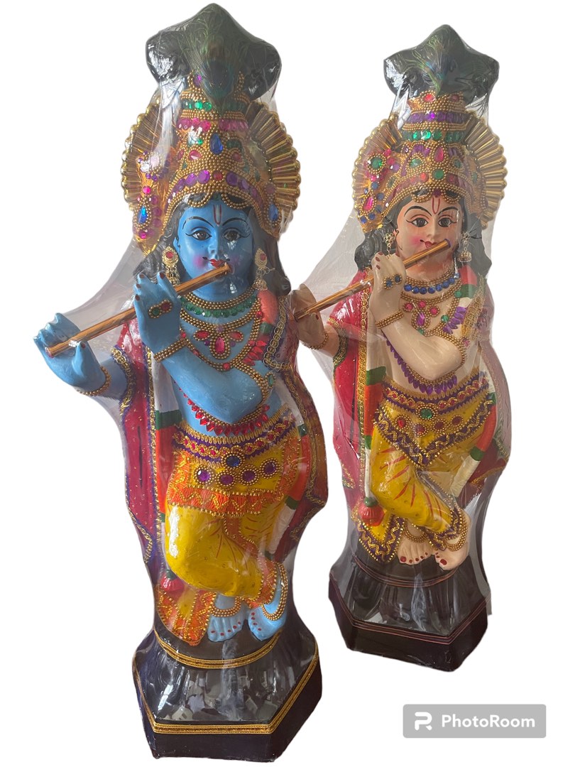 Krishna Idols, Hobbies & Toys, Memorabilia & Collectibles, Religious ...