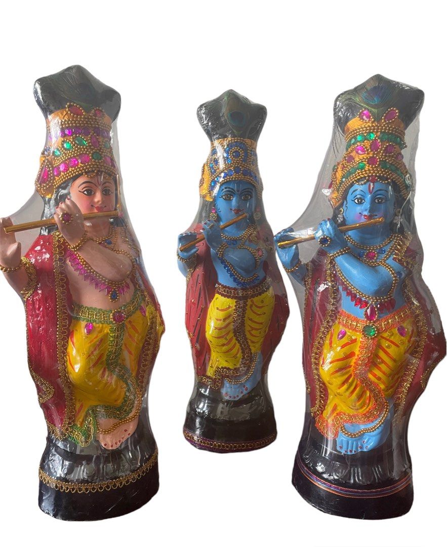 Krishna Idols, Hobbies & Toys, Memorabilia & Collectibles, Religious ...