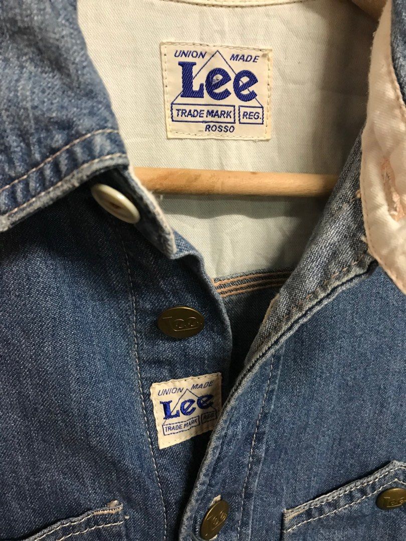 Lee Union Made Denim Jacket, Women's Fashion, Tops, Other Tops on Carousell