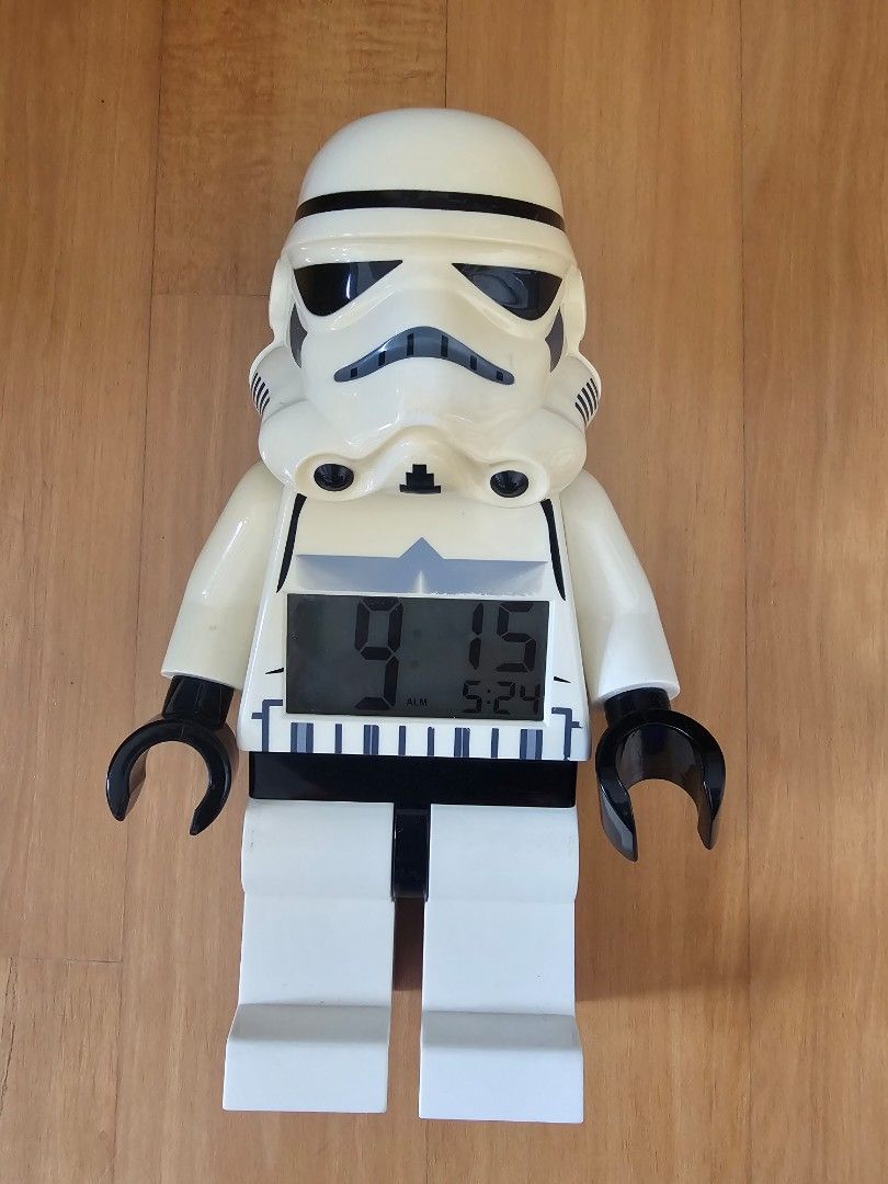 Lego Star Wars Storm Trooper clock, Furniture & Home Living, Home Decor ...