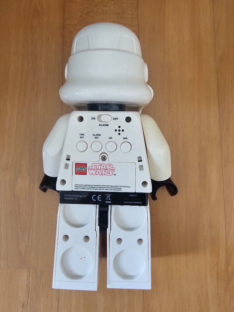Lego Star Wars Storm Trooper clock, Furniture & Home Living, Home Decor ...