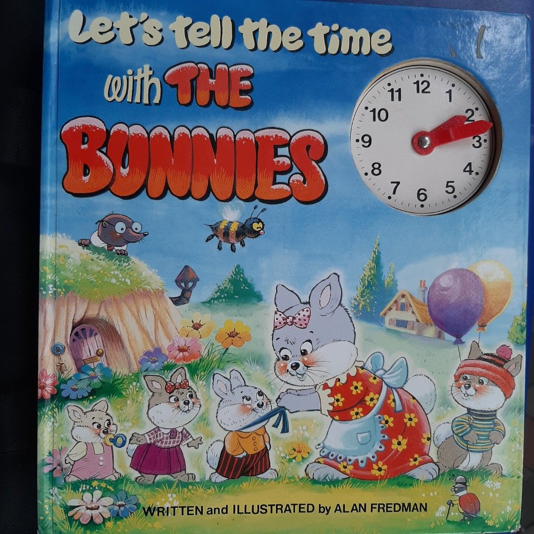 Let's Tell The Time With The Bunnies, Hobbies & Toys, Books & Magazines ...