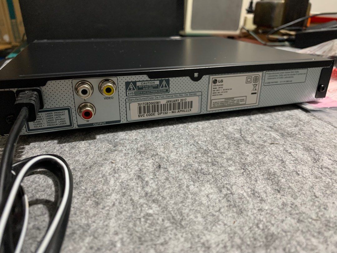 LG DVD Player Brand New with Remote, Manual & RCA Cable, Hobbies & Toys, Music & Media, CDs ...