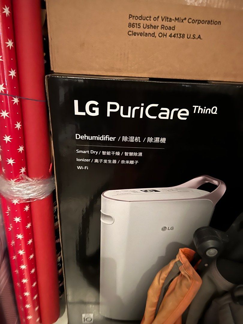 Lg puri care dehumidifier-boxed, TV & Home Appliances, Air Purifiers ...