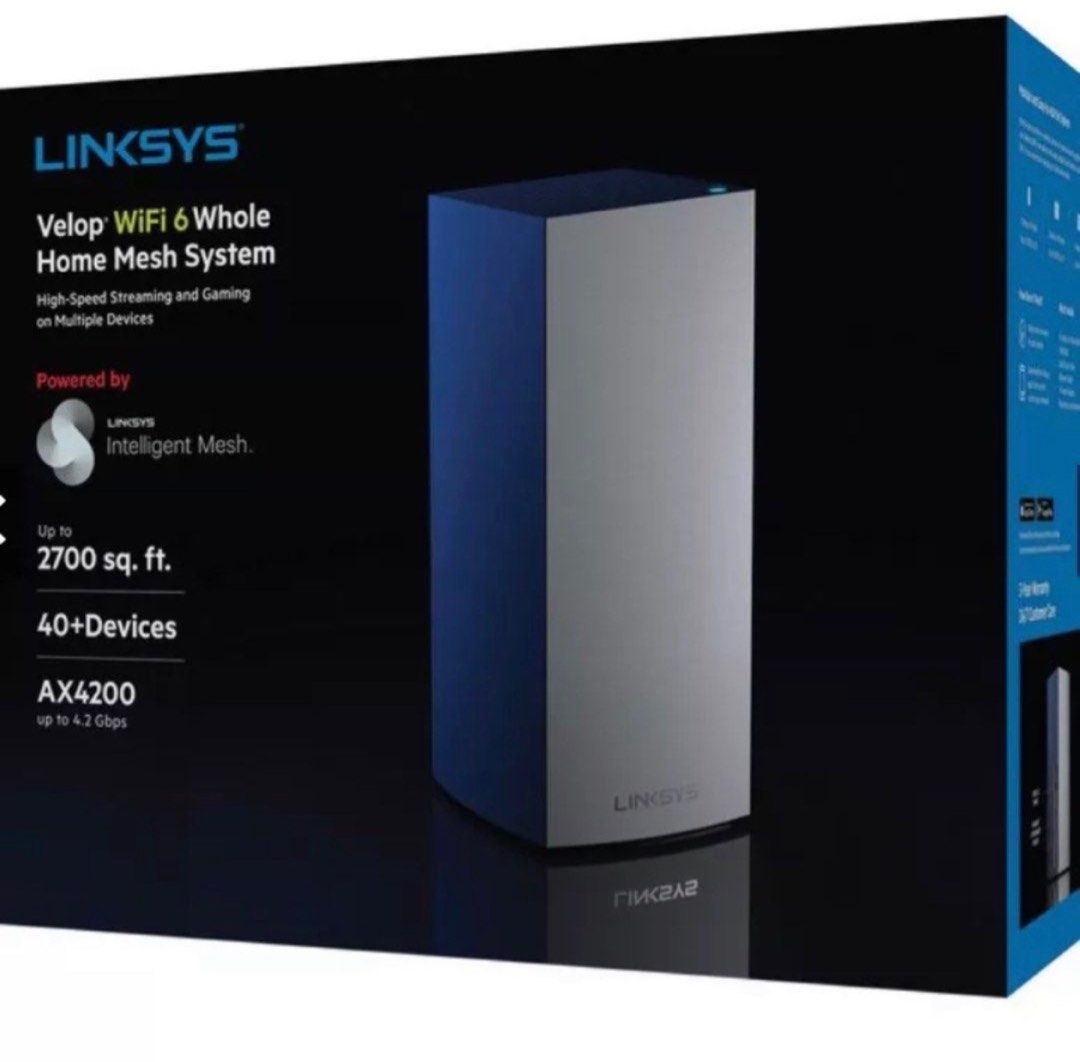 Linksys MX4200 Tri-Band AX4200, Computers & Tech, Parts & Accessories ...
