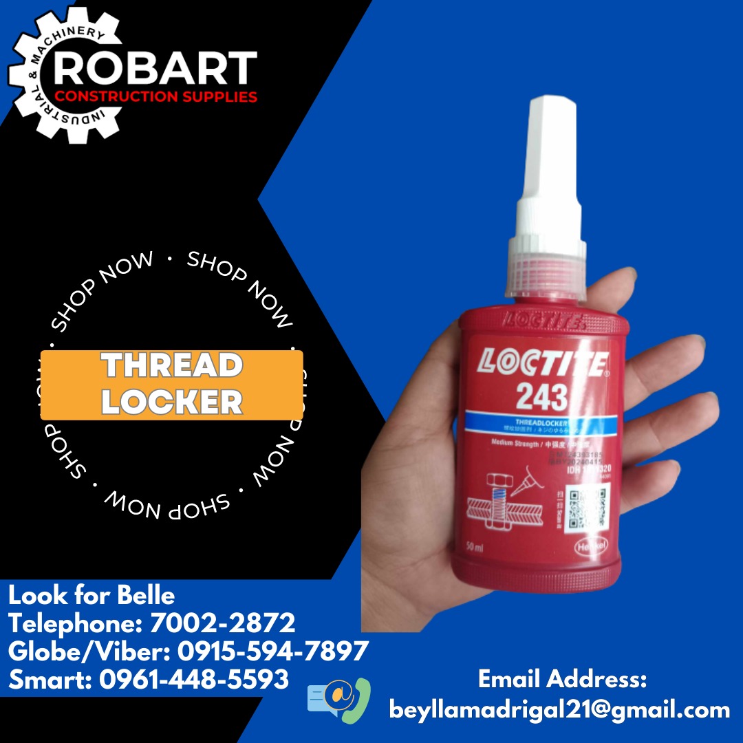 Loctite Threadlocker, Commercial & Industrial, Construction Tools ...
