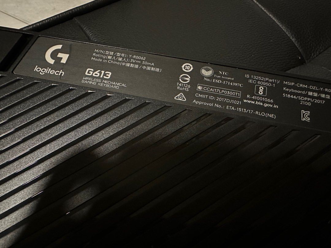 Logitech G613, Computers & Tech, Parts & Accessories, Computer Keyboard ...
