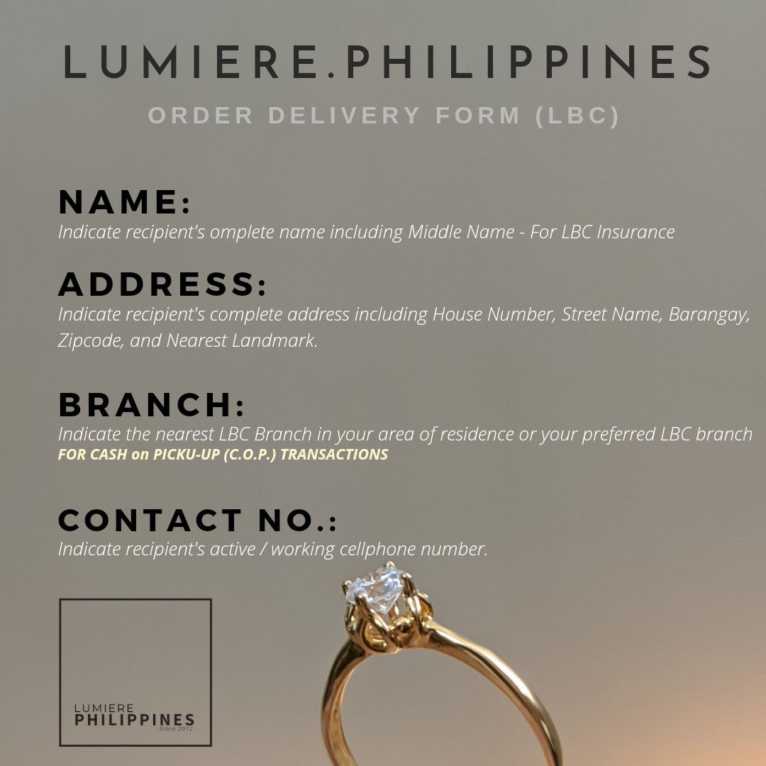 Lumiere.Philippines - Frequently Asked Questions on Carousell