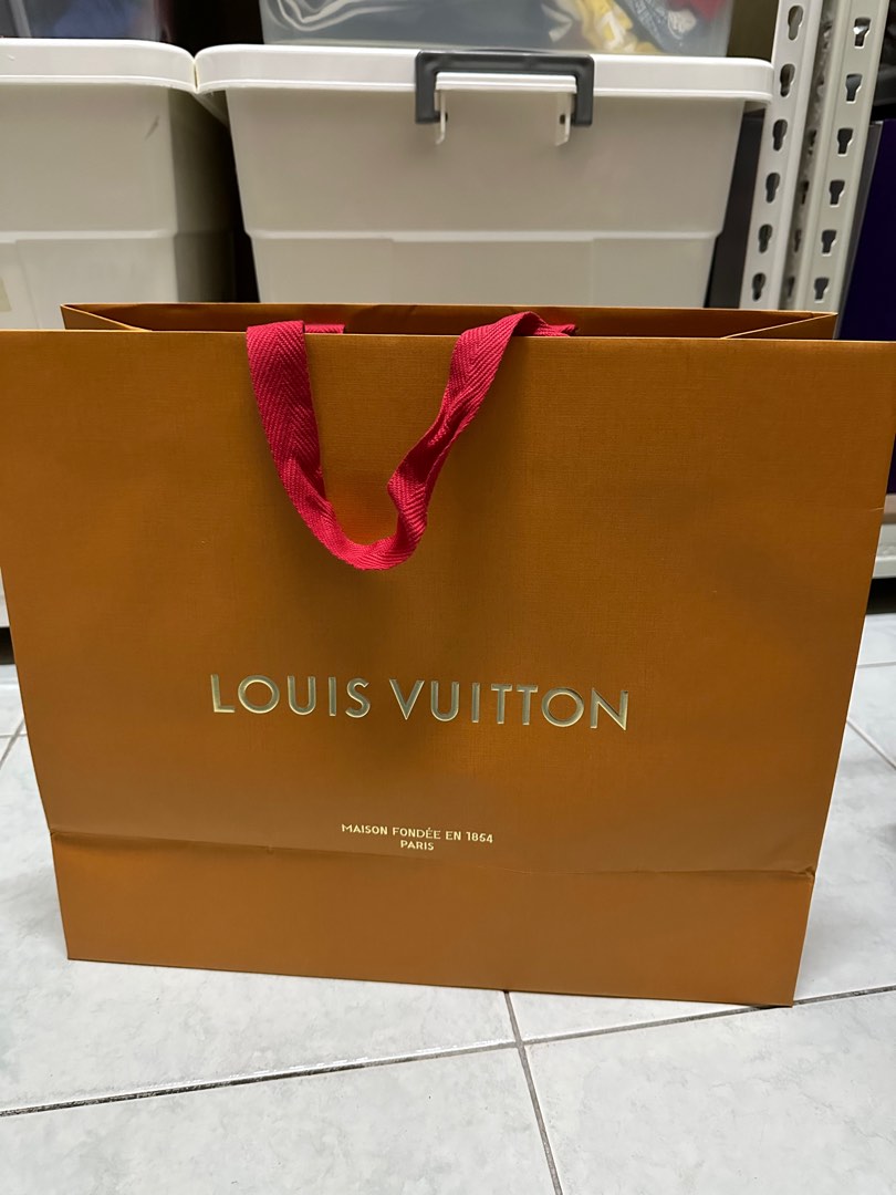 LV limited edition paper bag, Luxury, Accessories on Carousell