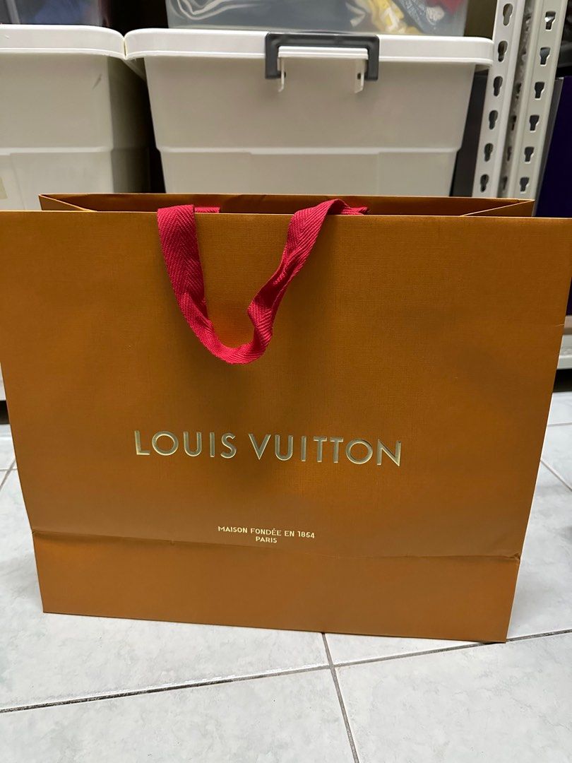 LV limited edition paper bag, Luxury, Accessories on Carousell