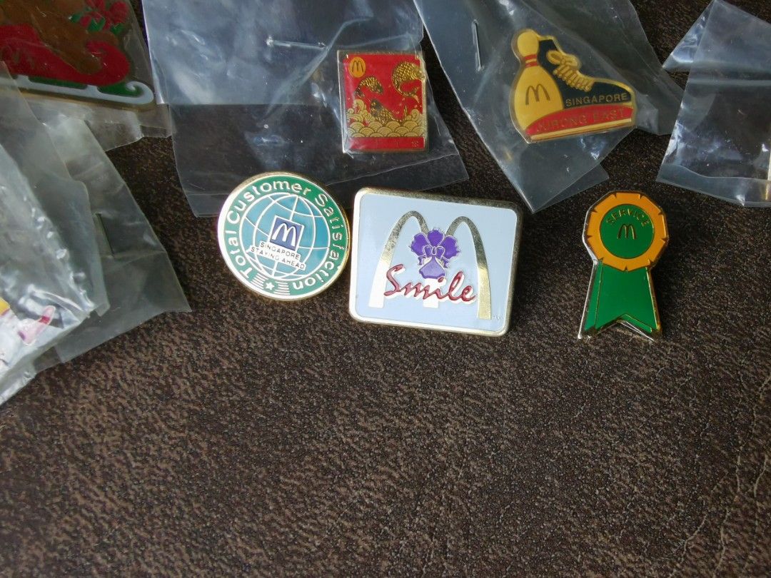 Macdonalds pins badge, Hobbies & Toys, Memorabilia & Collectibles ...