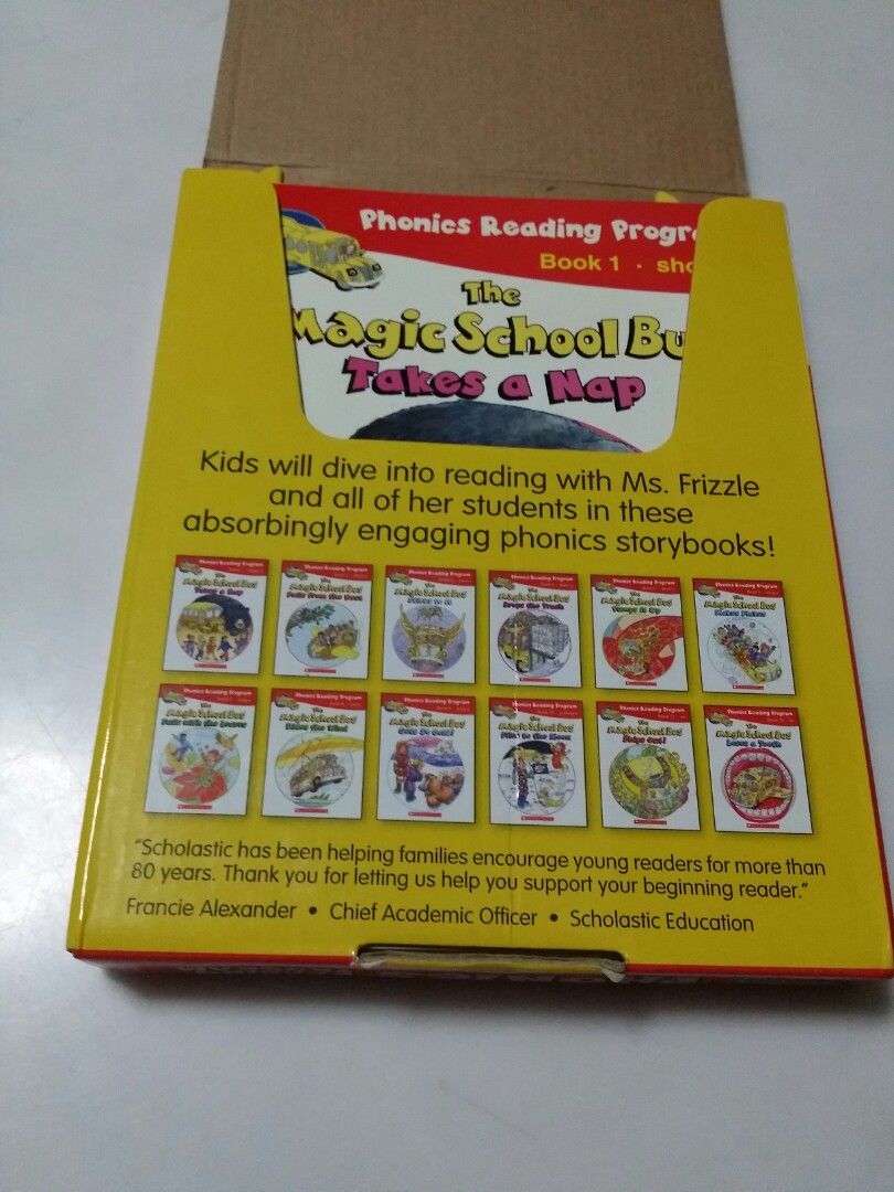 Magic School Bus - Phonics Reading Program, Hobbies & Toys, Books ...