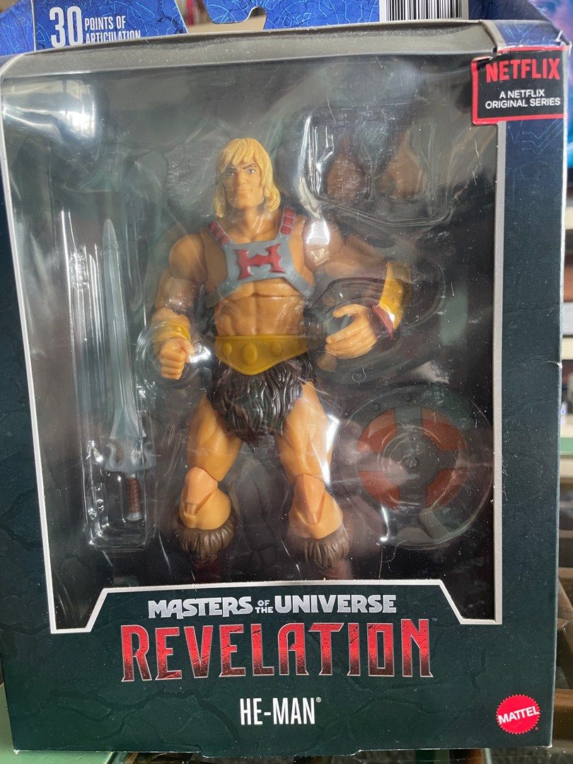 Masters Of The Universe Masterverse HeMan Revelation Mattel Netflix ...