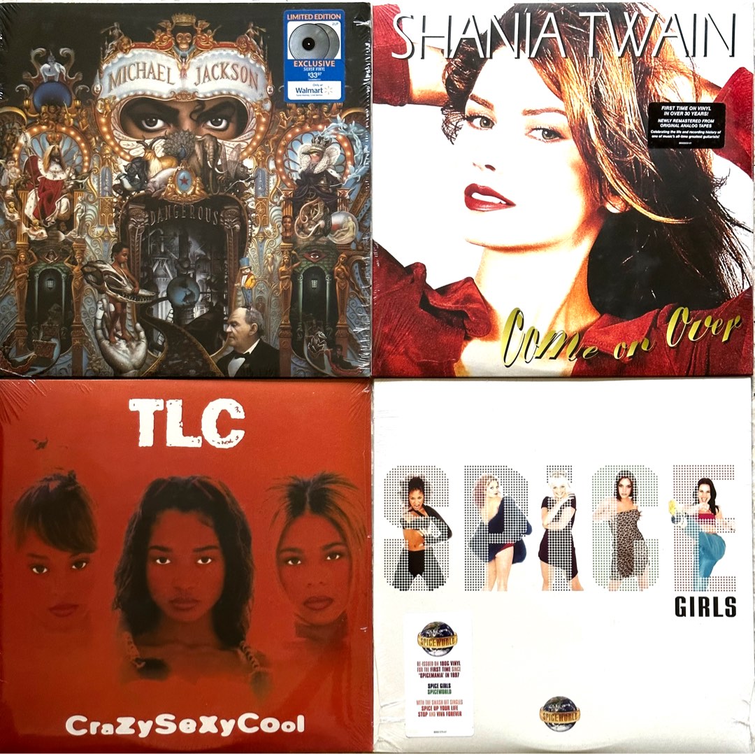 Mega #1 hit albums from the 1990s from Michael Jackson, Shania Twain ...