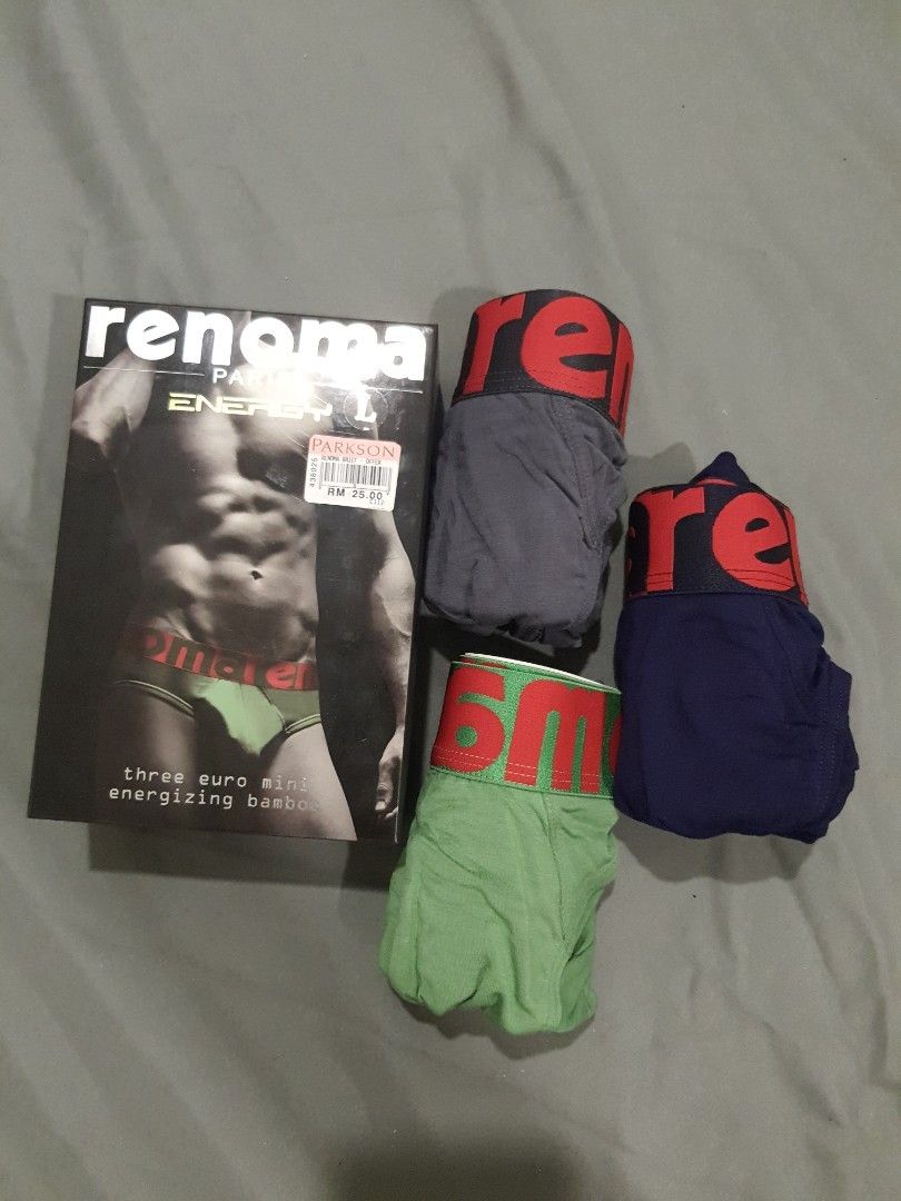 Men Renoma brief, Men's Fashion, Bottoms, New Underwear on Carousell