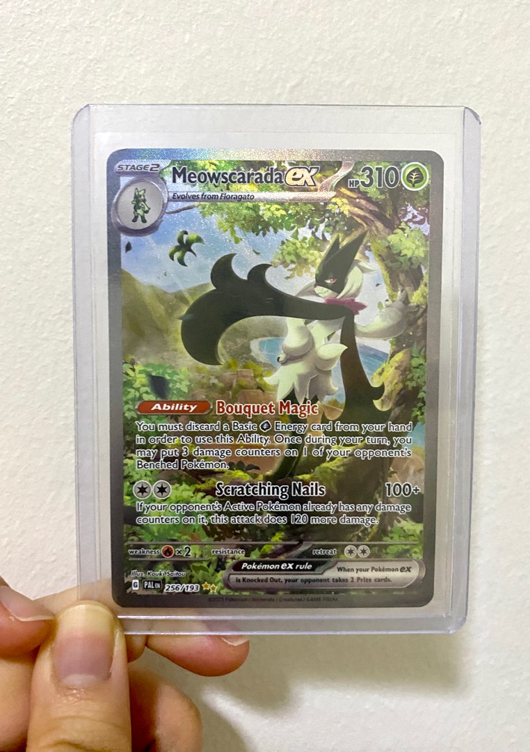 Meowscarada EX special illustration rare, Hobbies & Toys, Toys & Games ...