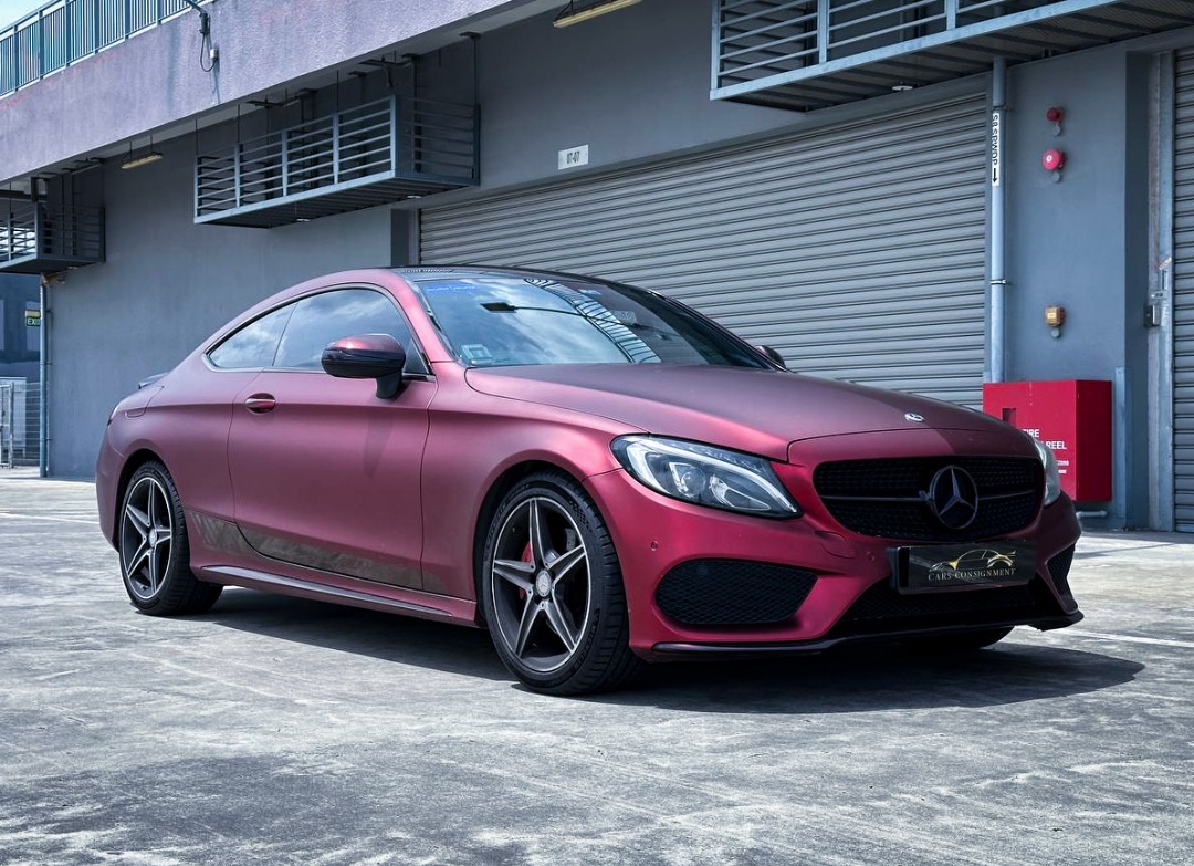 Mercedes-Benz C180 Coupe AMG LINE (R18 LED SR) Auto, Cars, Used Cars on ...