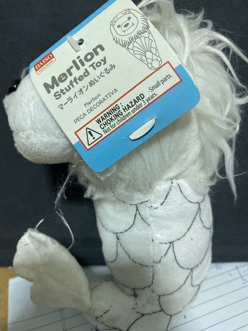 merlion stuffed toy, Hobbies & Toys, Toys & Games on Carousell