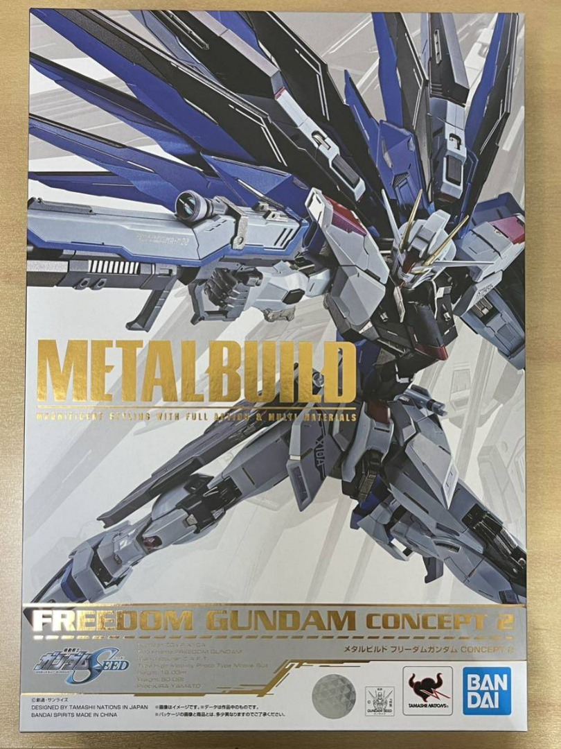 METAL BUILD 機動戰士高達 SEED 自由高達, 興趣及遊戲, 玩具 & 遊戲類 - Carousell