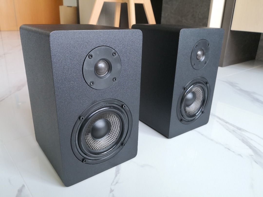 Micca MB42X High Performance Audiophile Bookshelf Speakers Black, Audio ...