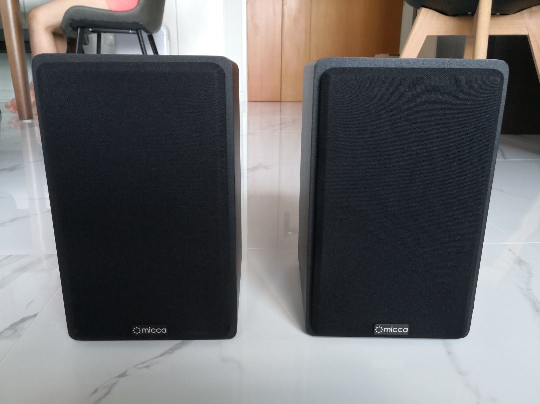 Micca MB42X High Performance Audiophile Bookshelf Speakers Black, Audio ...