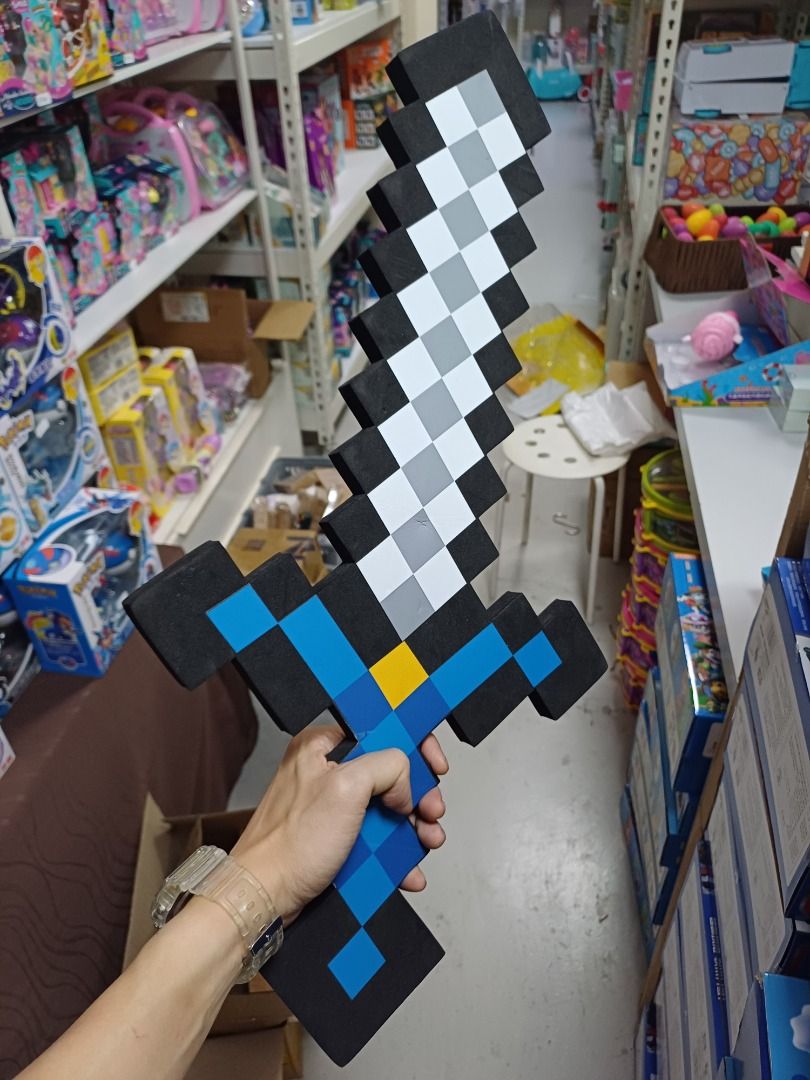 Minecraft Foam Diamond Toy Sword - Different designs and bundle deal ...