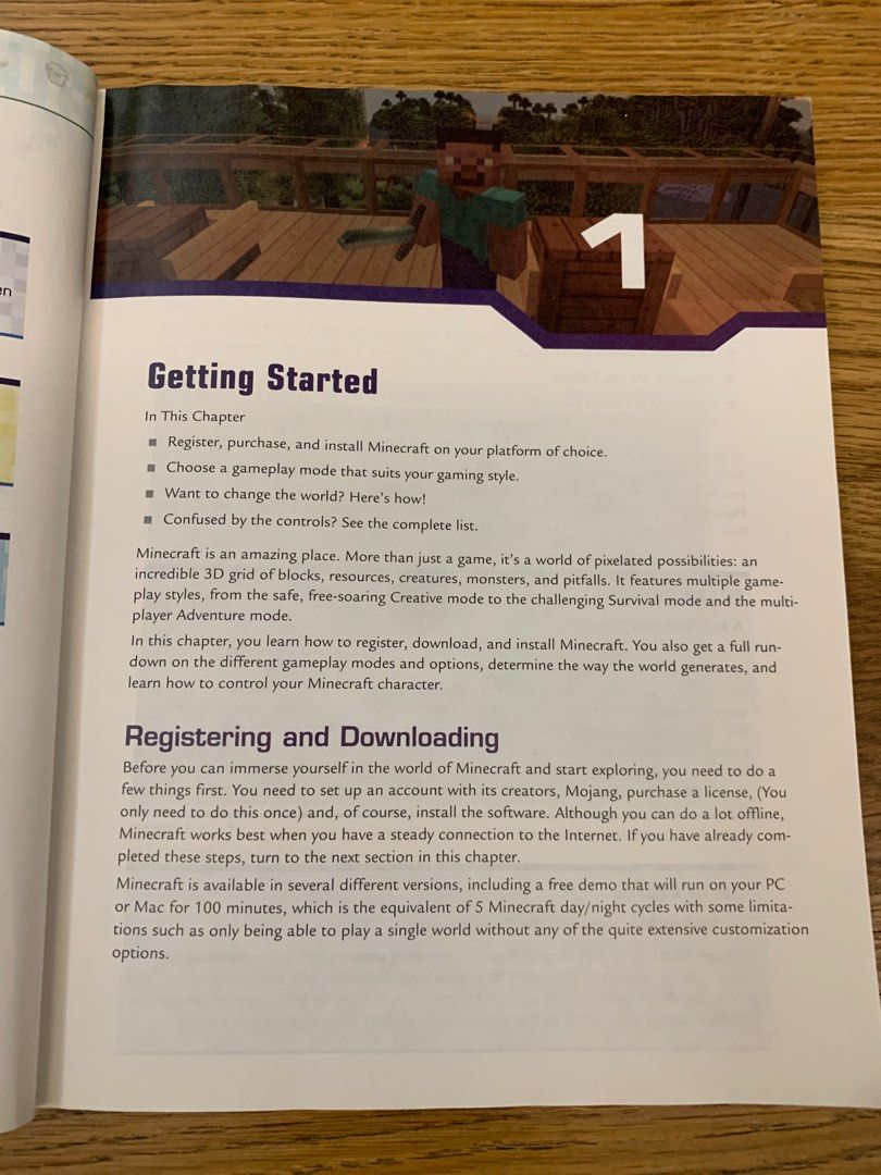 Minecraft second edition version1.8, 興趣及遊戲, 書本 & 文具, 教科書 - Carousell
