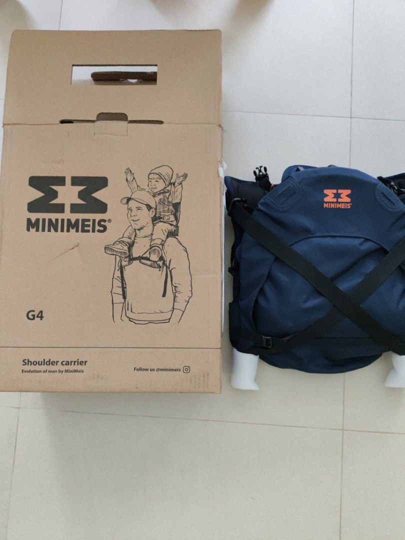 Minimeis G4 baby shoulder carrier, Babies & Kids, Going Out, Carriers ...