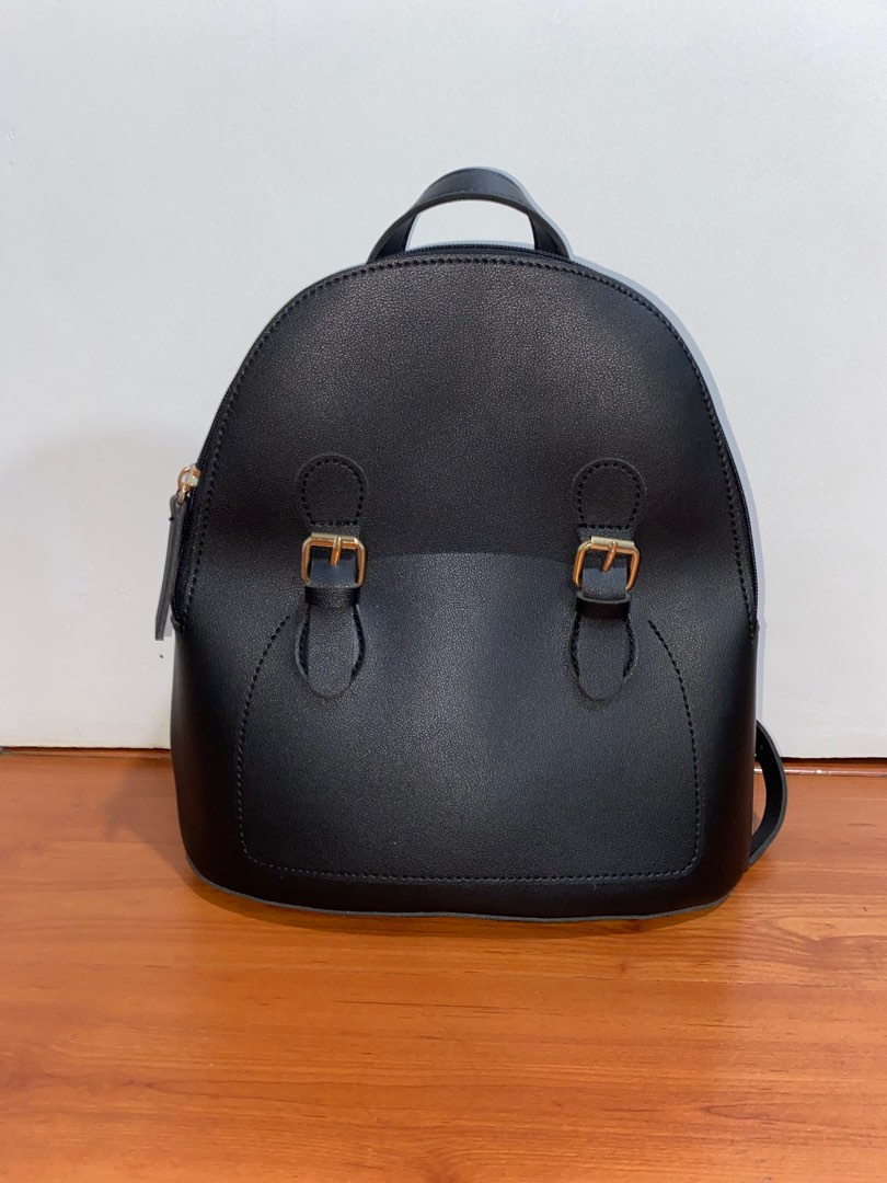 Miniso Black Backpack on Carousell