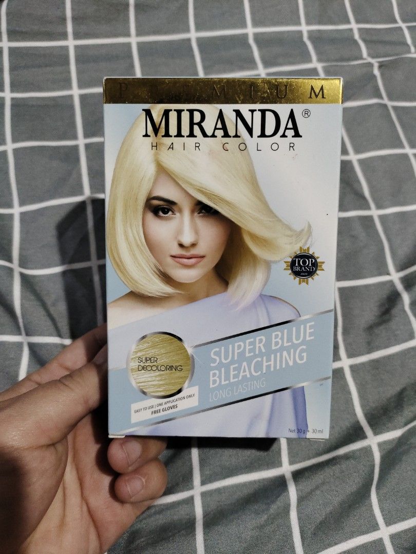 miranda super blue bleaching, Kesehatan & Kecantikan, Perawatan Rambut ...
