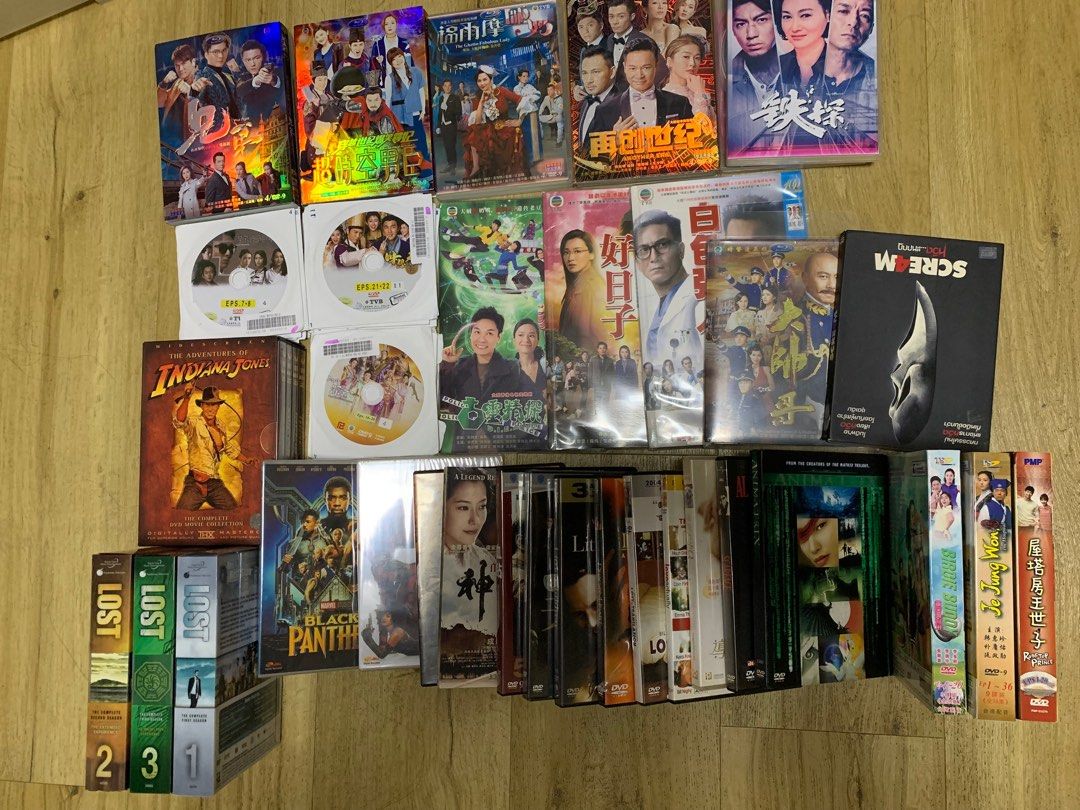 Mixed dvd whole set, Hobbies & Toys, Music & Media, CDs & DVDs on Carousell