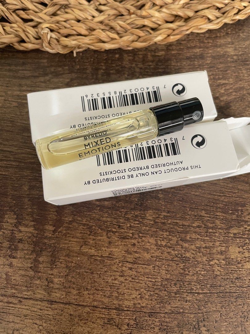 Mixed emotions byredo 2ml, Beauty & Personal Care, Fragrance ...