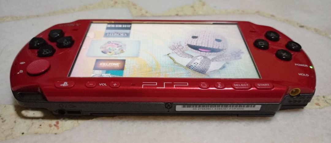 Modded PSP 3000 Red/Black Limited Edition for Sale, Video Gaming, Video ...