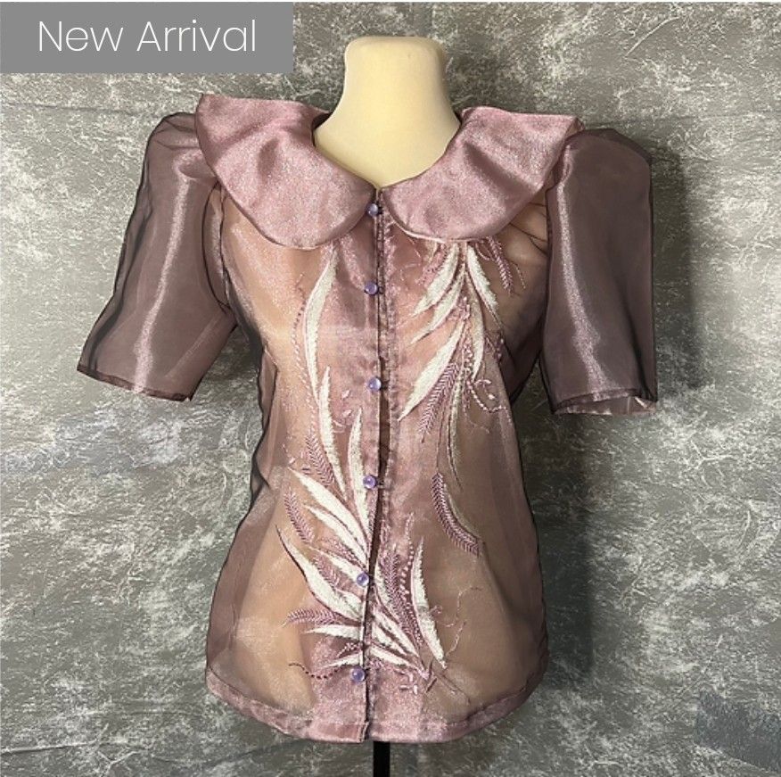 Modern Filipiniana Top/Barong Tagalog Filipino Traditional Costume ...