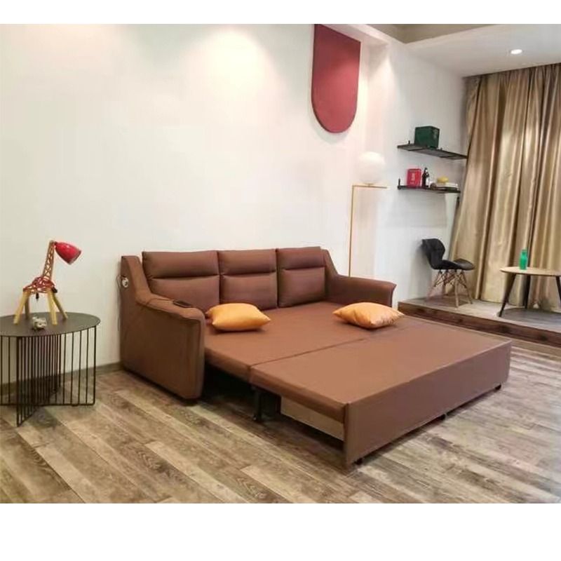 Modern simple and practical Sofa bed with storage Small living room ...