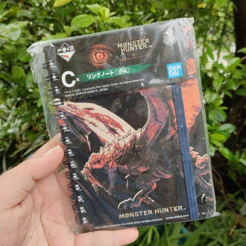 Monster Hunter Ring Notebook on Carousell