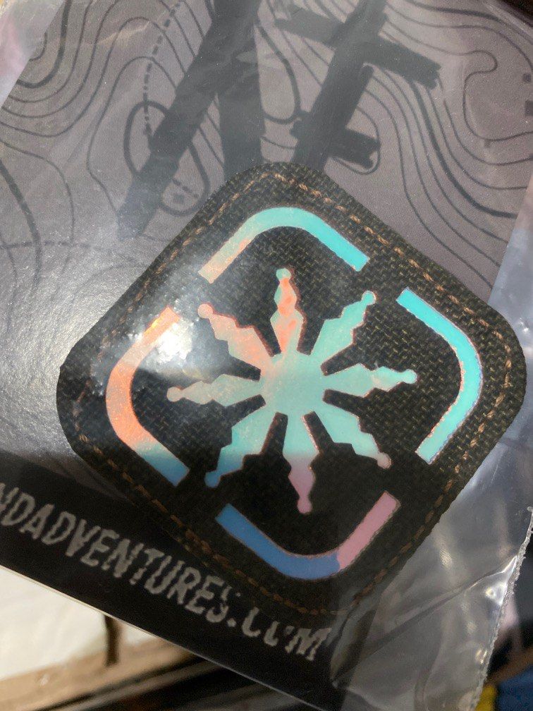 Morale/ Velcro Patch (Not the end adventure), Everything Else on Carousell